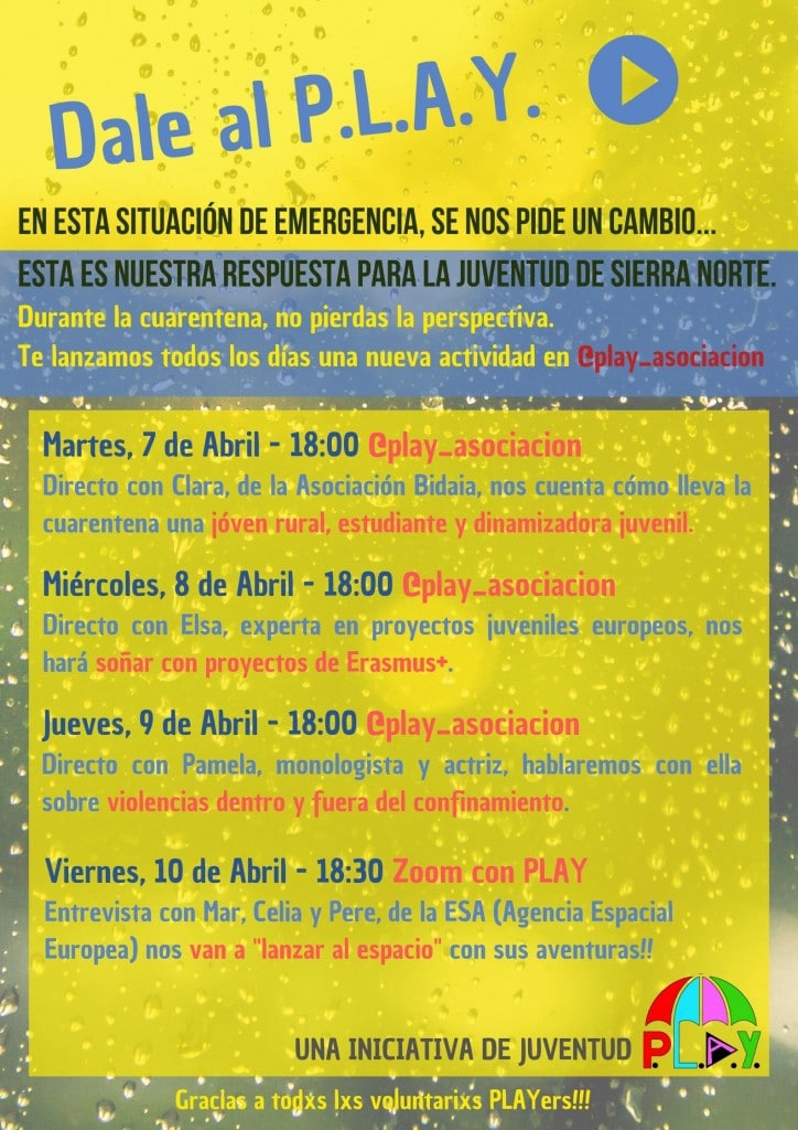 Somos jóvenes: Dale al P.L.A.Y. !!! - Theater for Inclusion